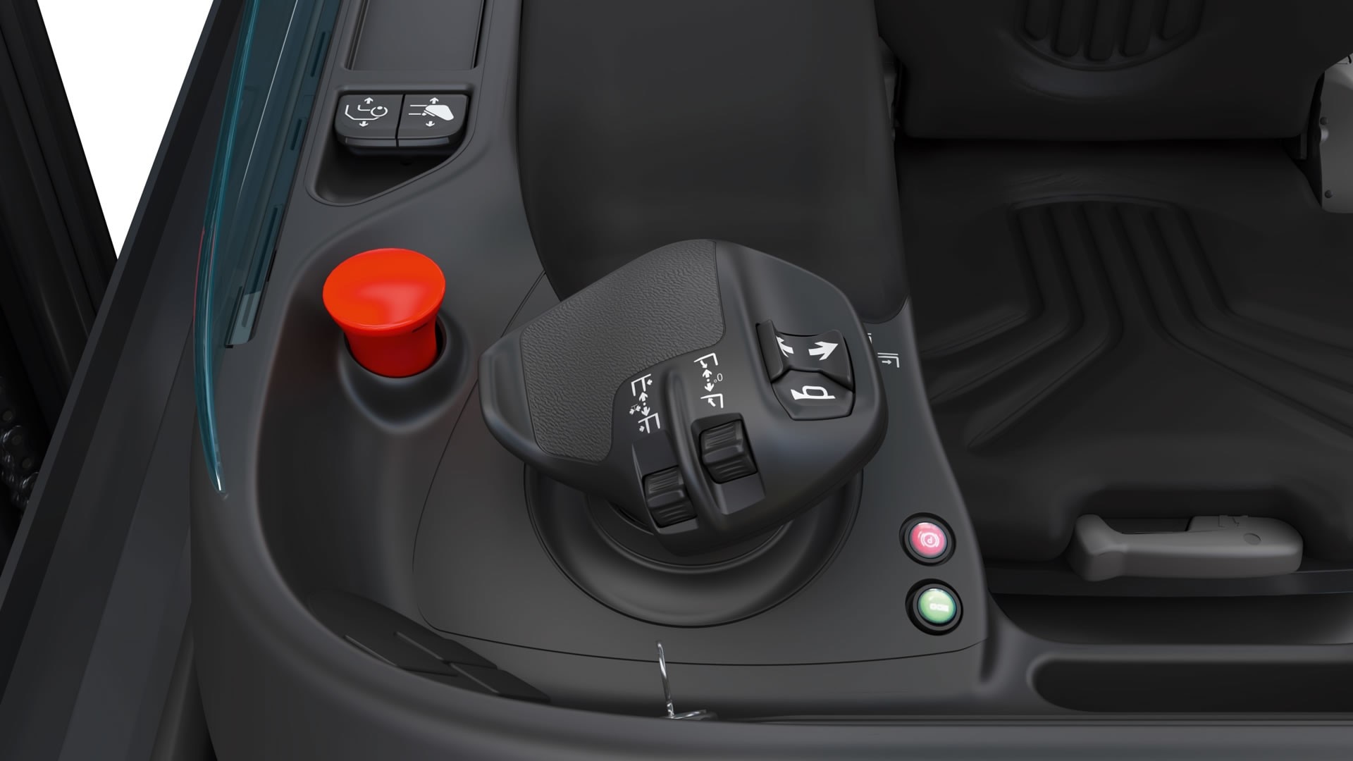 Linde multifunction lever