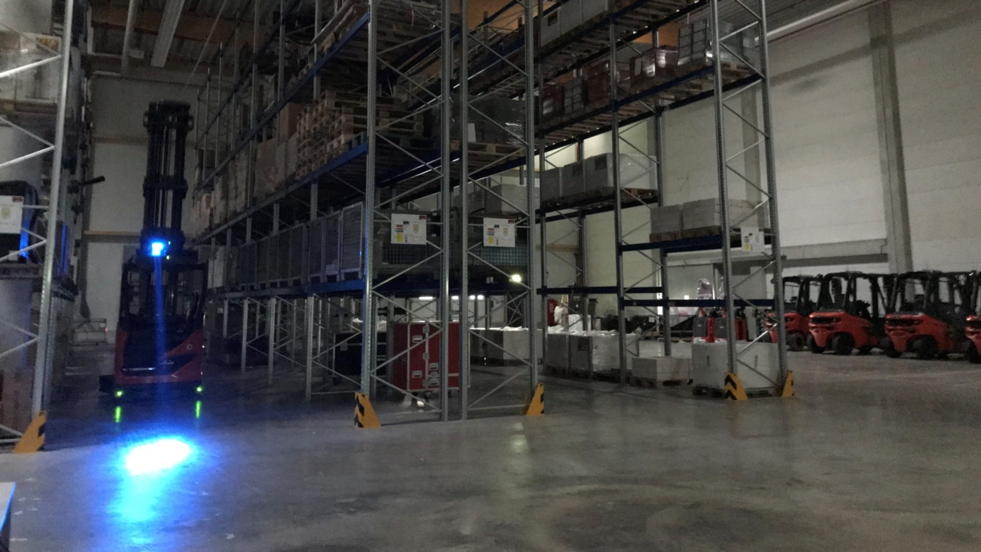 The R-MATIC automated reach truck