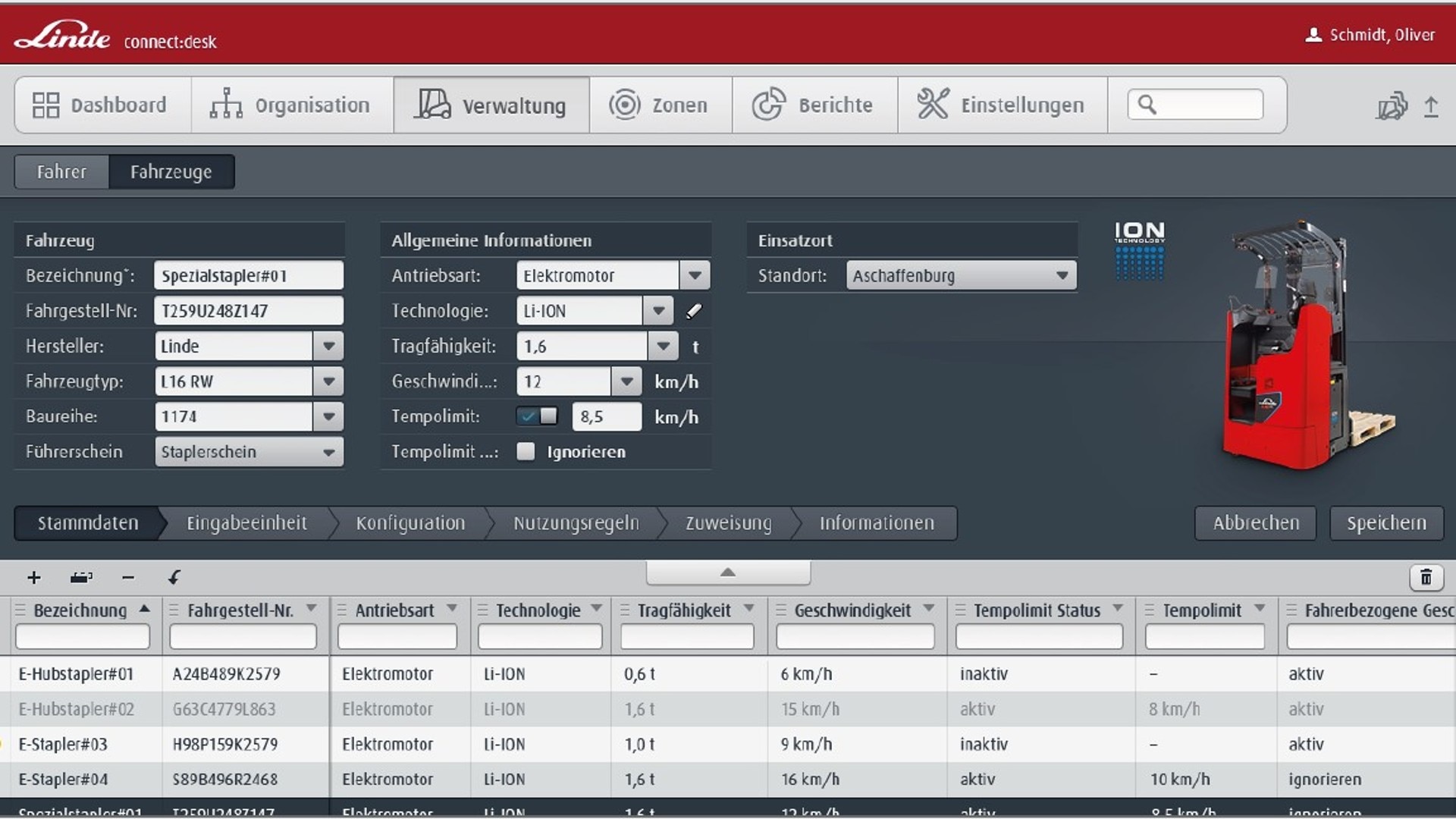 Logistics Fleet Management | Linde Material Handling