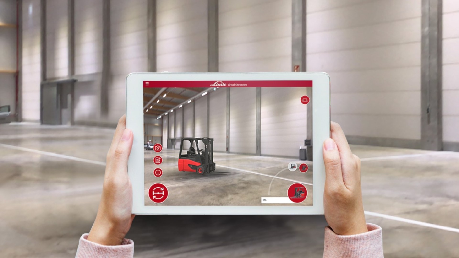 Linde Virtual Showroom App