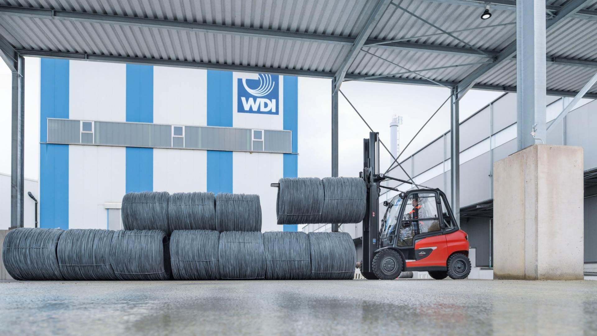 WDI Hamm | X50 electric forklift truck from Linde Material Handling