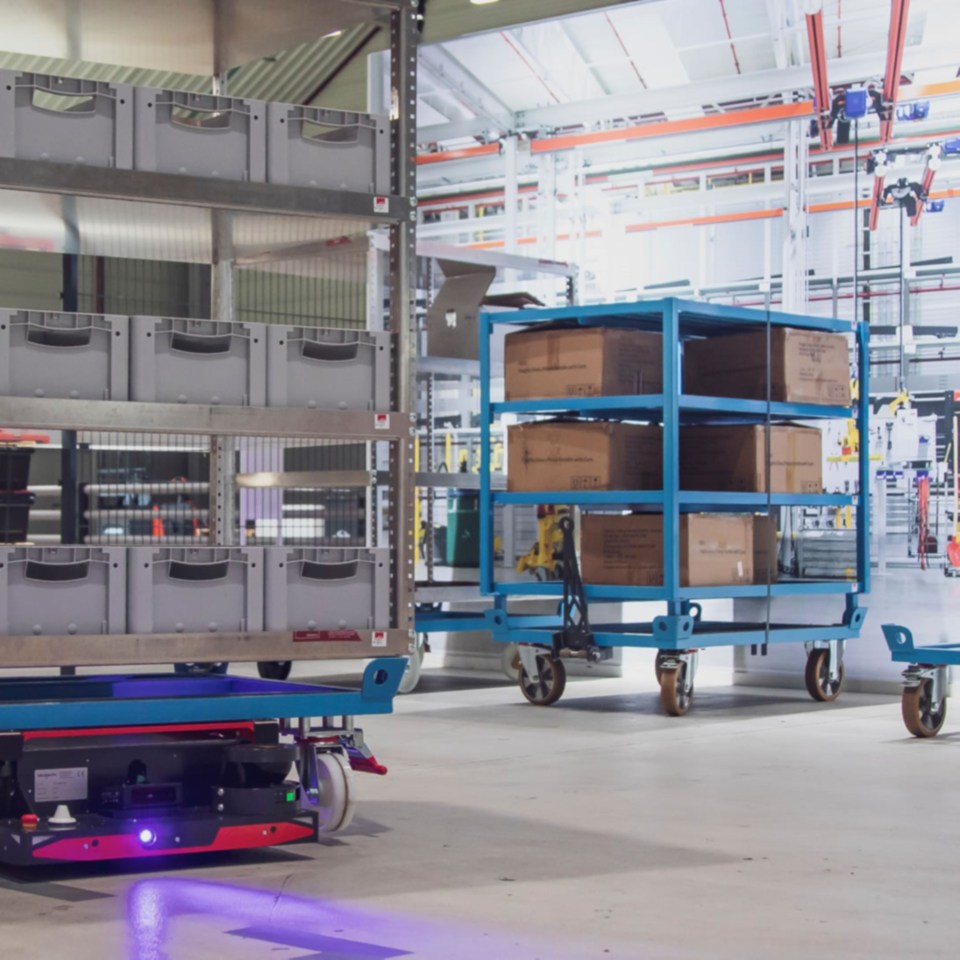 Autonomous mobile robots (AMRs) | Linde Material Handling
